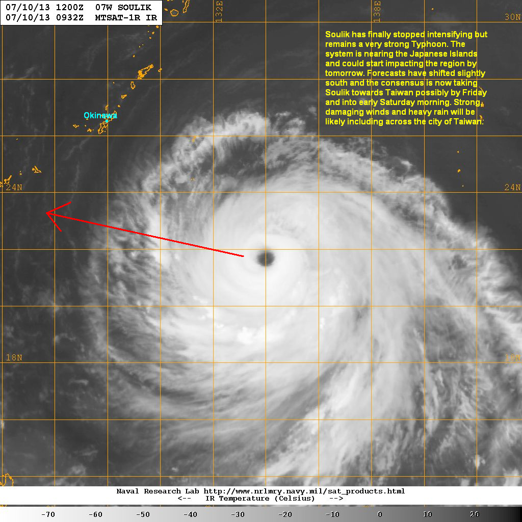 Typhoon Soulik (Huaning) Update #6 (w/ Video) | Panahon Ngayon