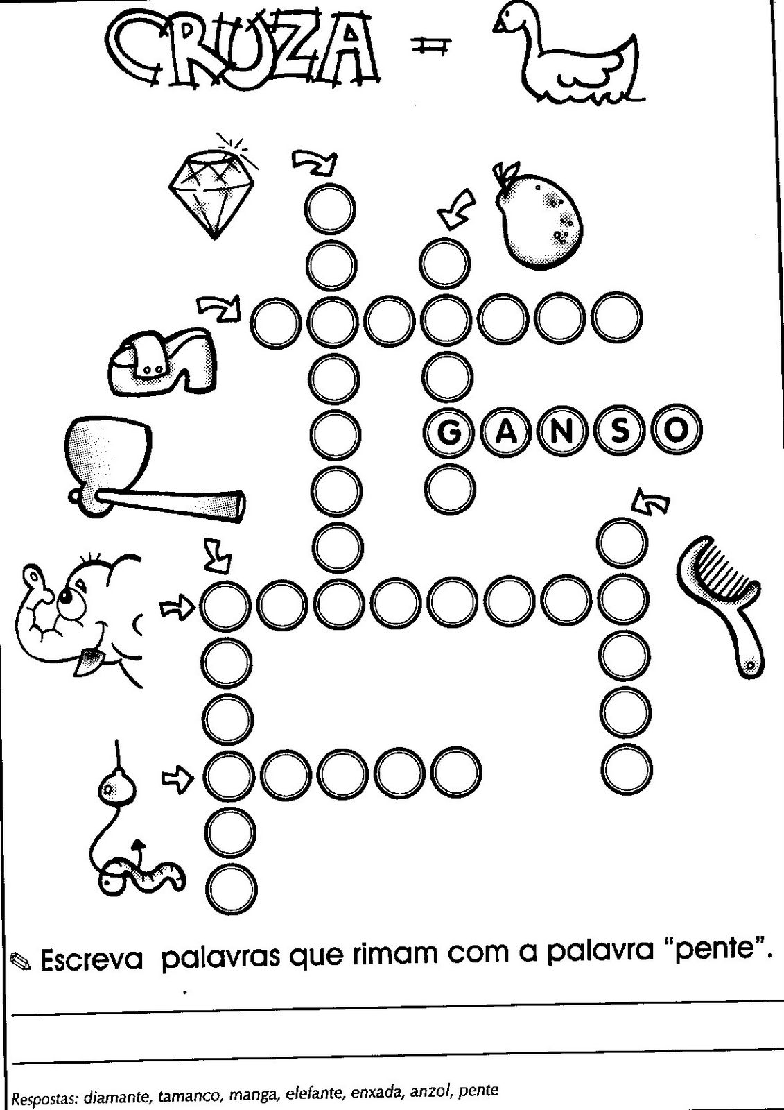 EDUCAÇÃO E ARTES: ATIVIDADES COM N INTERCALADO