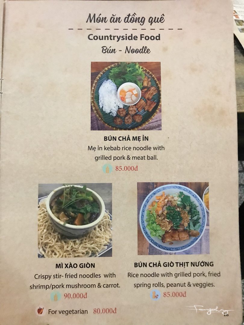 Bep Me In Menu @ Ho Chi Minh - FENNYSHARING