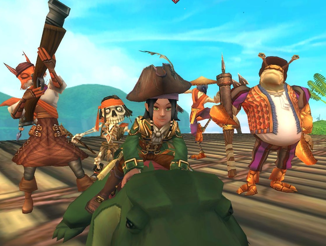 The Friendly Necromancer: Introducing . . . My Pirate101 Characters!