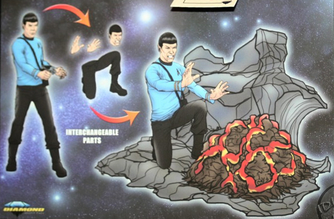 The Trek Collective: Spock and the Horta kick of Star Trek Select from DST