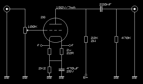 RE: 26 Tube Preamp With Blocking Cap? - Chip647 - Tube DIY Asylum