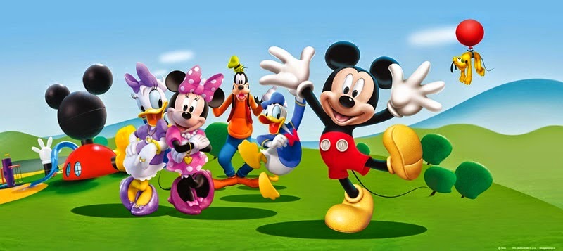 FOTO MURALES MICKEY Y SUS AMIGOS - Imagui