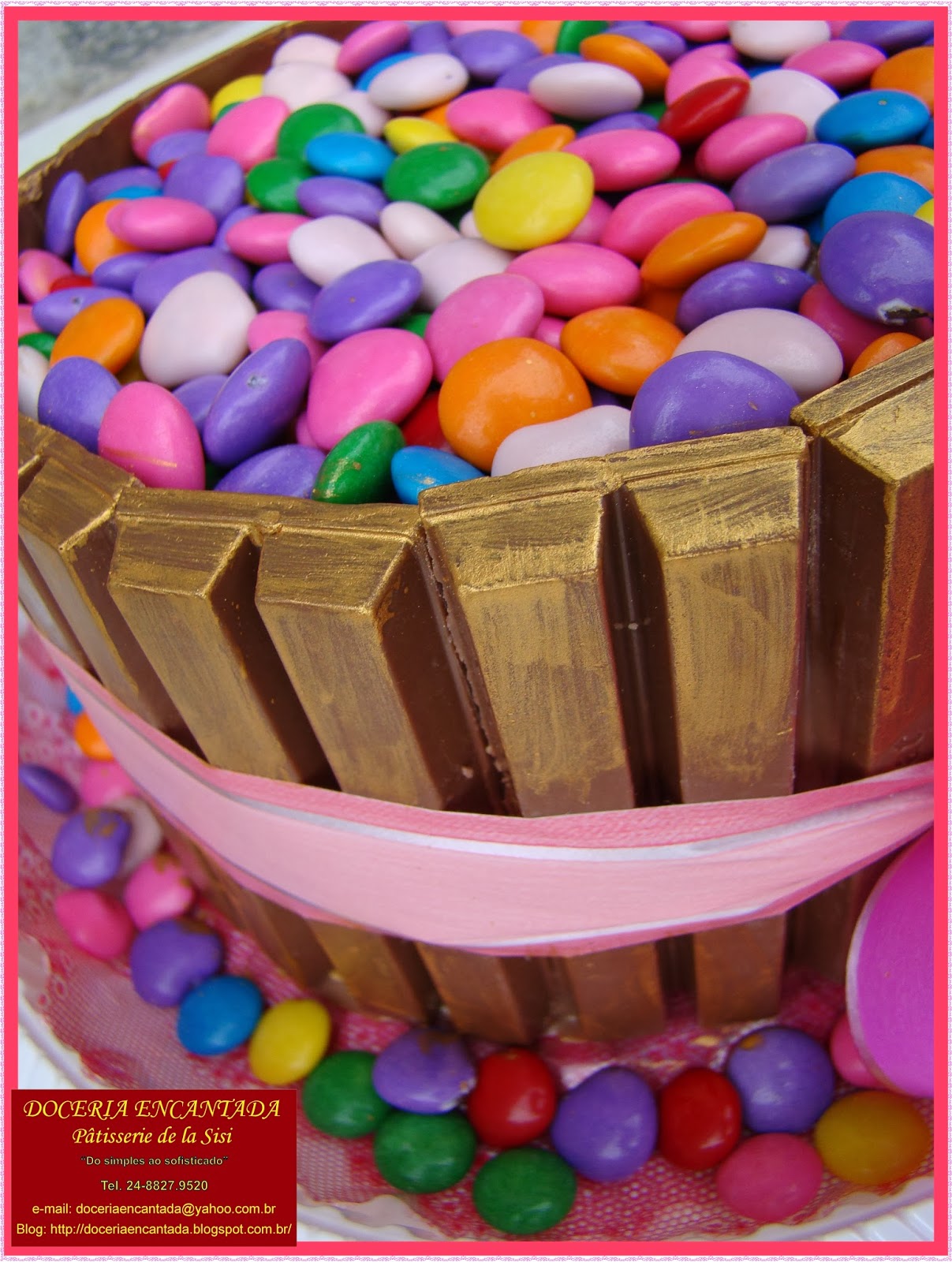 DOCERIA ENCANTADA Pâtisserie de la Sisi: Tortas Kit kat