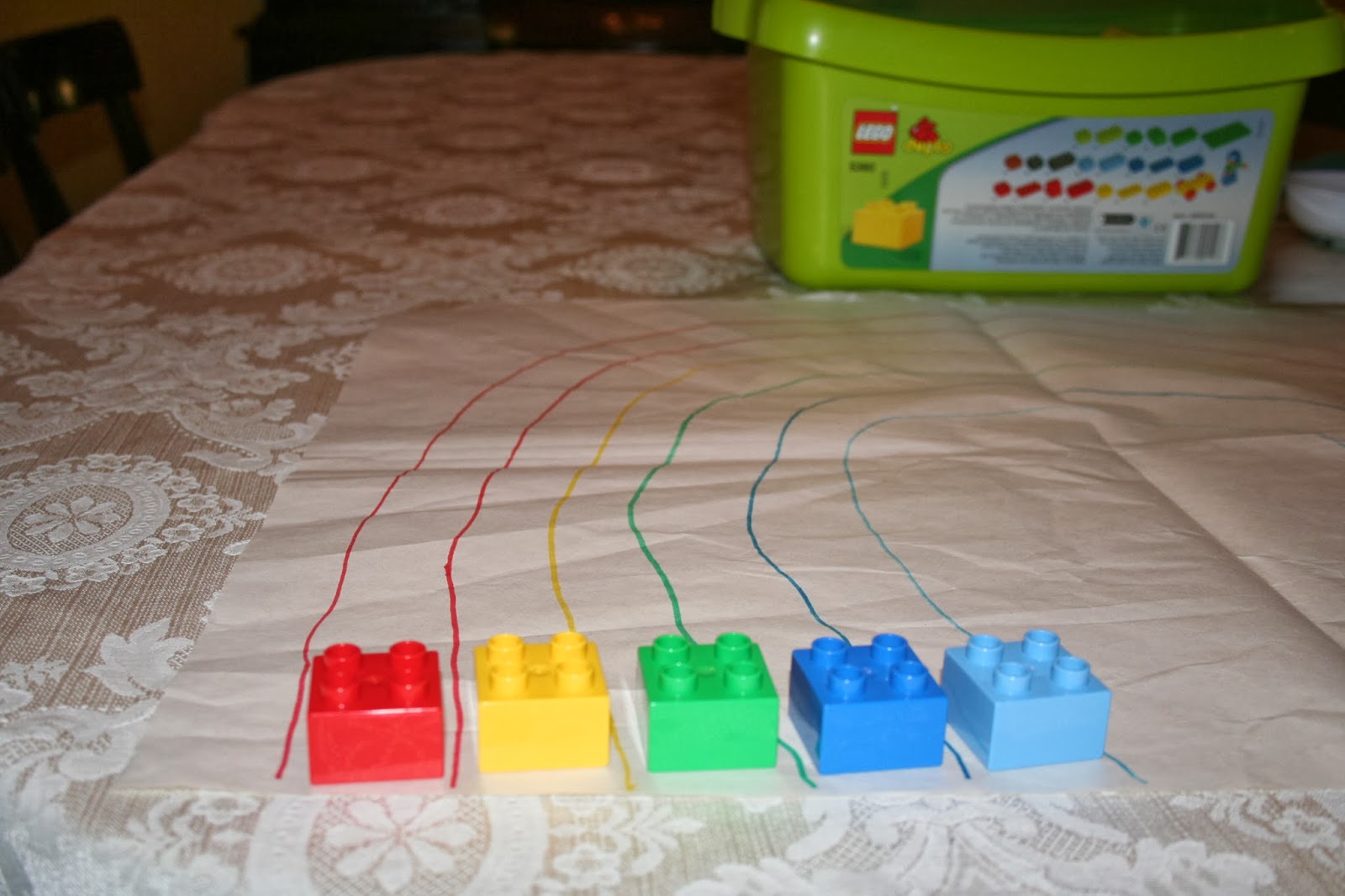 NOVA Frugal Family: Kids Math: Subtraction Action book and Lego activties