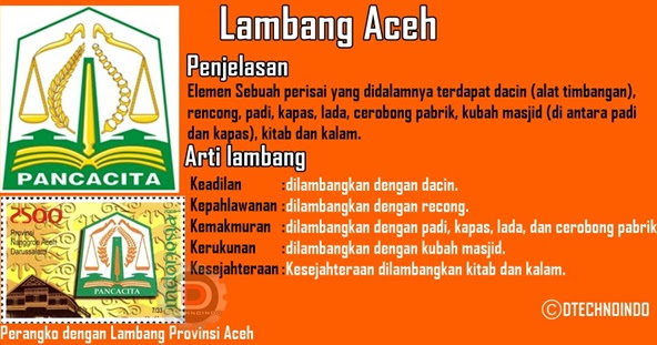Arti dan Makna Lambang Provinsi Aceh | DTECHNOINDO