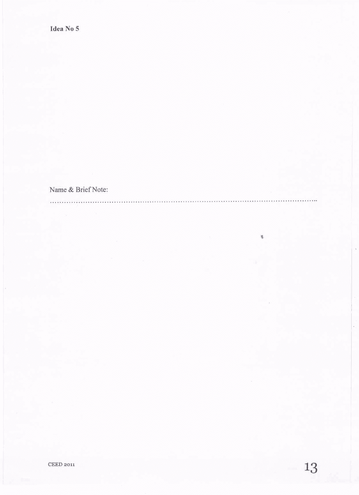 ceed 2011 question paper