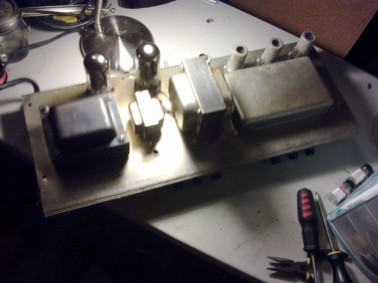 Paul P's Amps: AB165 Bassman Refurbishment & Modification