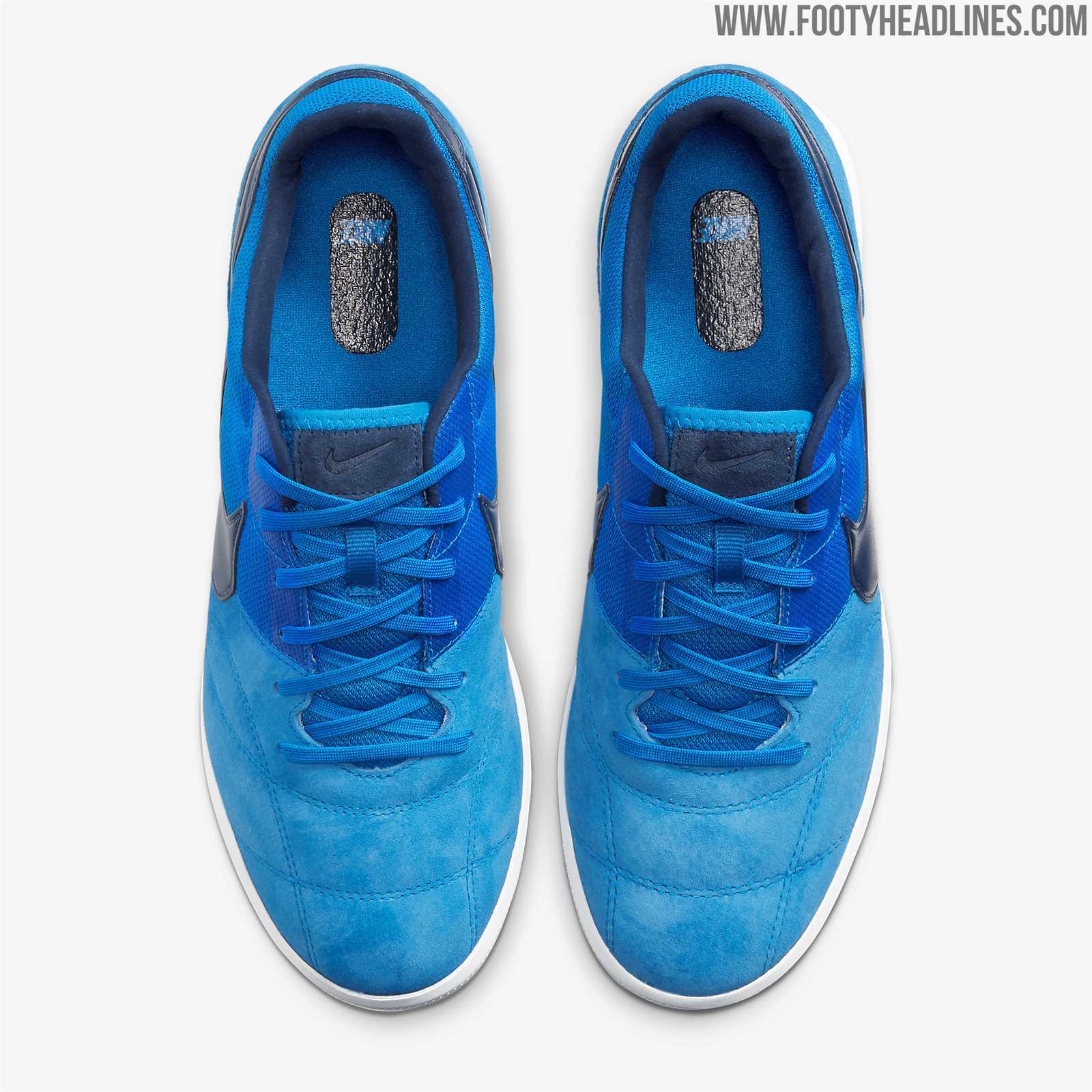 Blue / Navy Nike Premier II Sala 'Skycourt' Boots Released - Footy ...