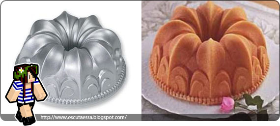 Forma De Bolo Redonda Com Furo