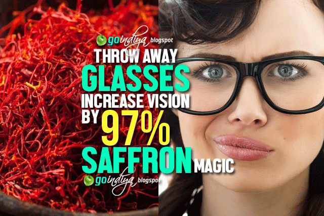 Throw Away GLASSES! Saffron Will Help To Increase Vision By 97% ...