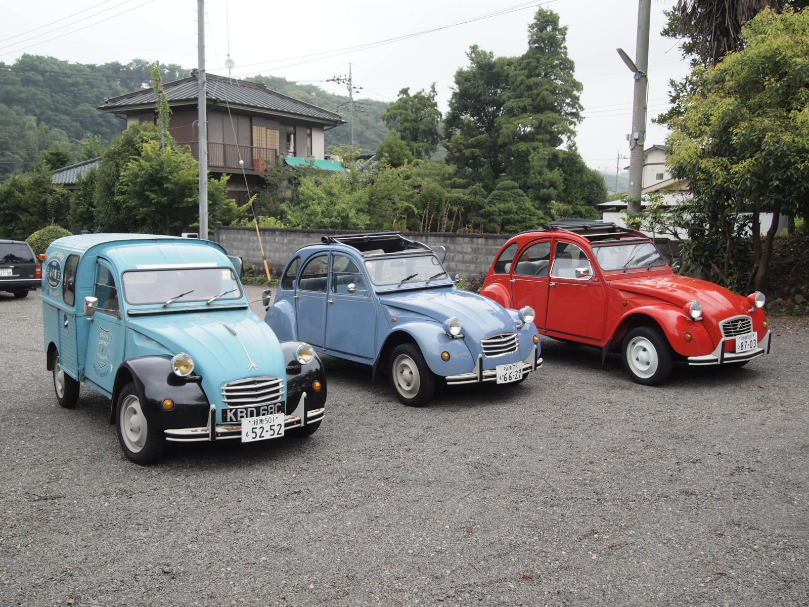 OTオートモーティブサービス：”FIATおじさん”奮戦記: シトロエン2CVランチ
