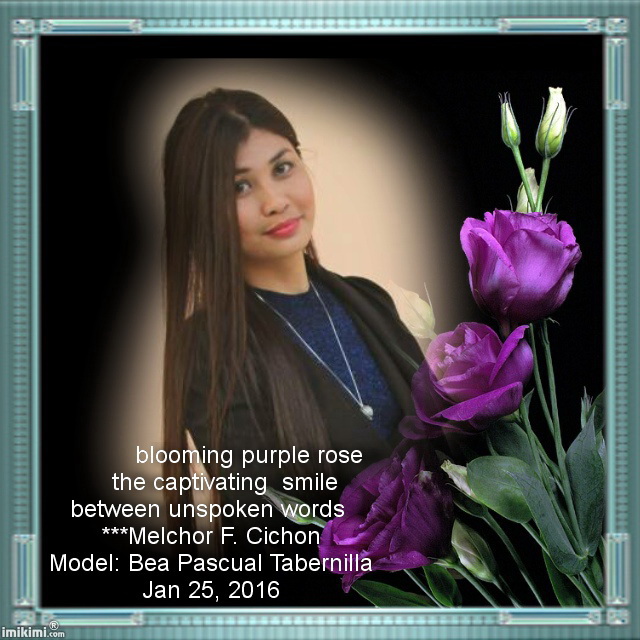 Dawn To Dawn: Bea Pascual Tabernilla, Purple Rose