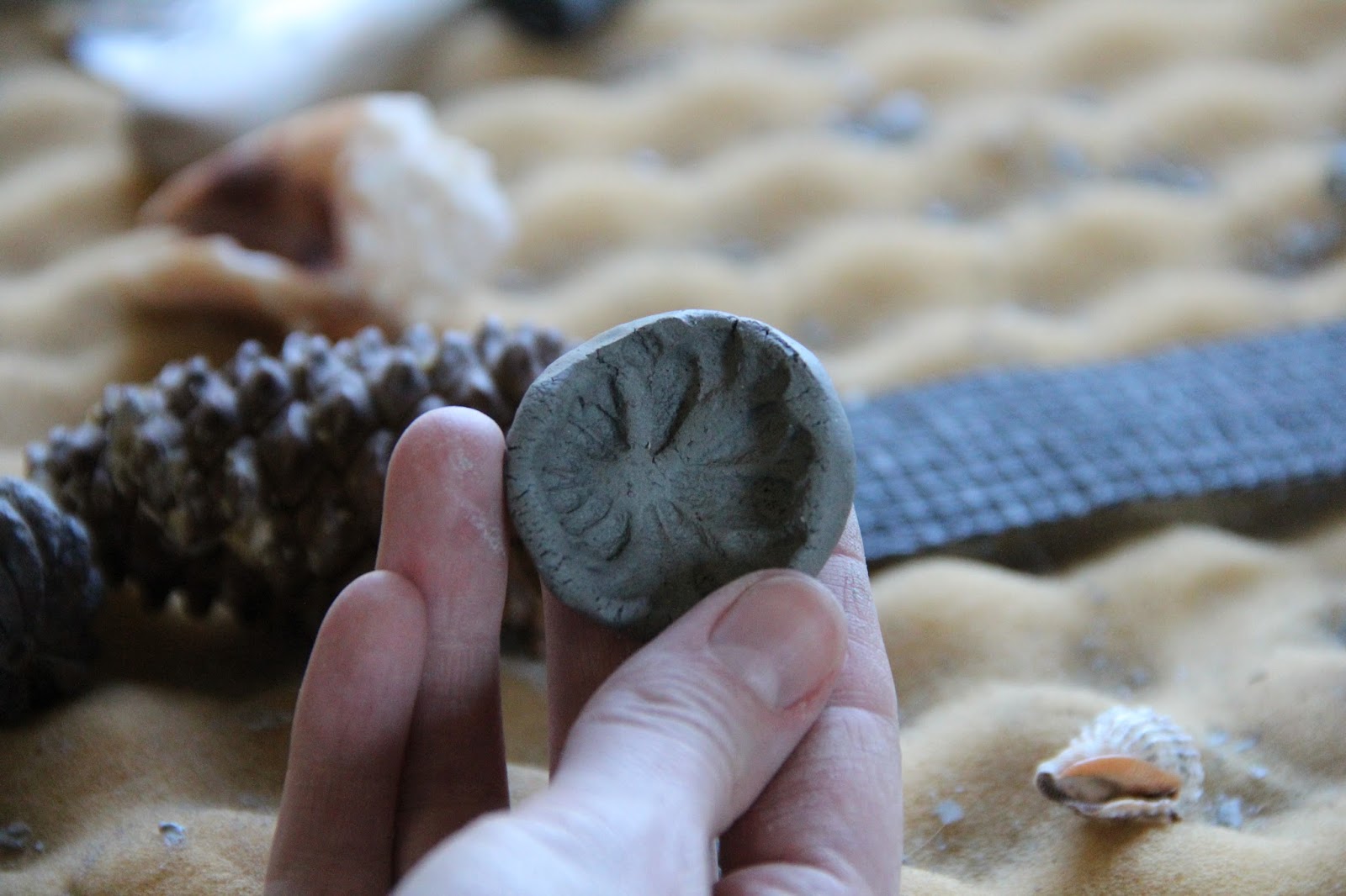 Rachel Dorn Ceramic Sculpture: Sprigs and Stamps