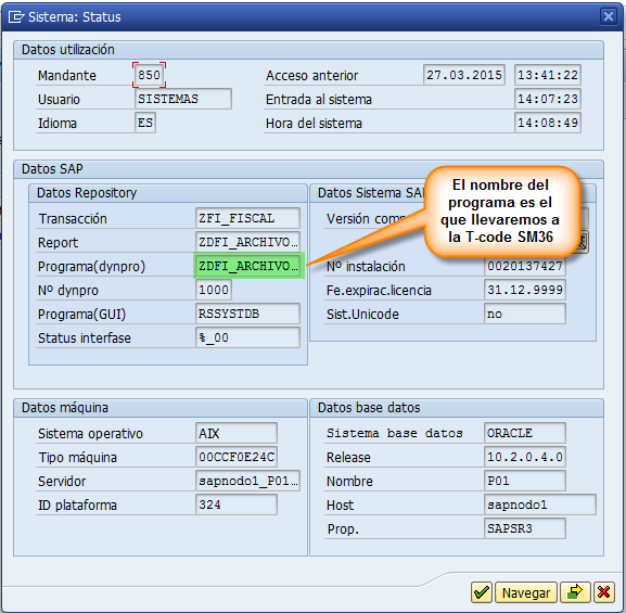 SAP Integral: Sencilla Programación para Ejecución de JOB SAP