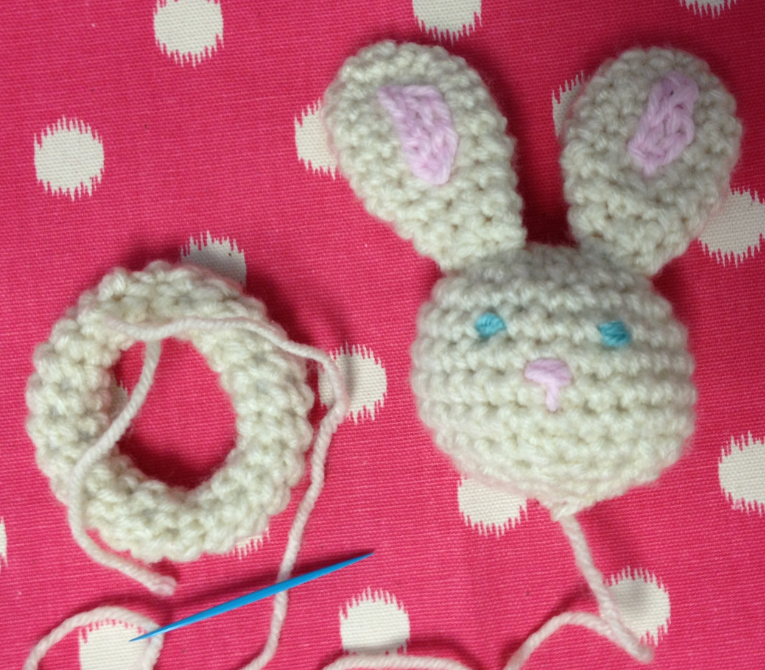 Free Crochet Pattern: Bunny Baby Toy