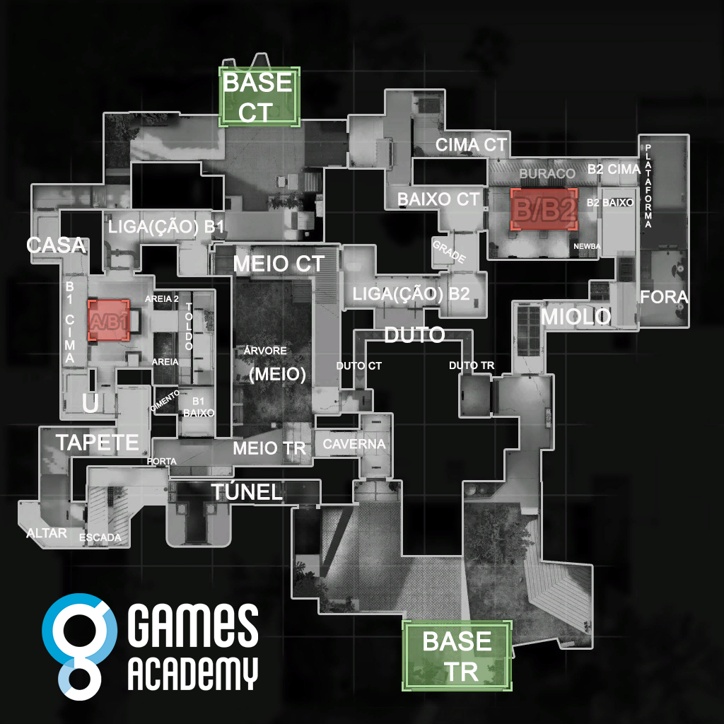 NOME DAS POSIÇÕES DOS PRINCIPAIS MAPAS DE COUNTER STRIKE: GLOBAL OFFENSIVE NOME DAS POSIÇÕES DOS PRINCIPAIS MAPAS DE COUNTER STRIKE: GLOBAL OFFENSIVE