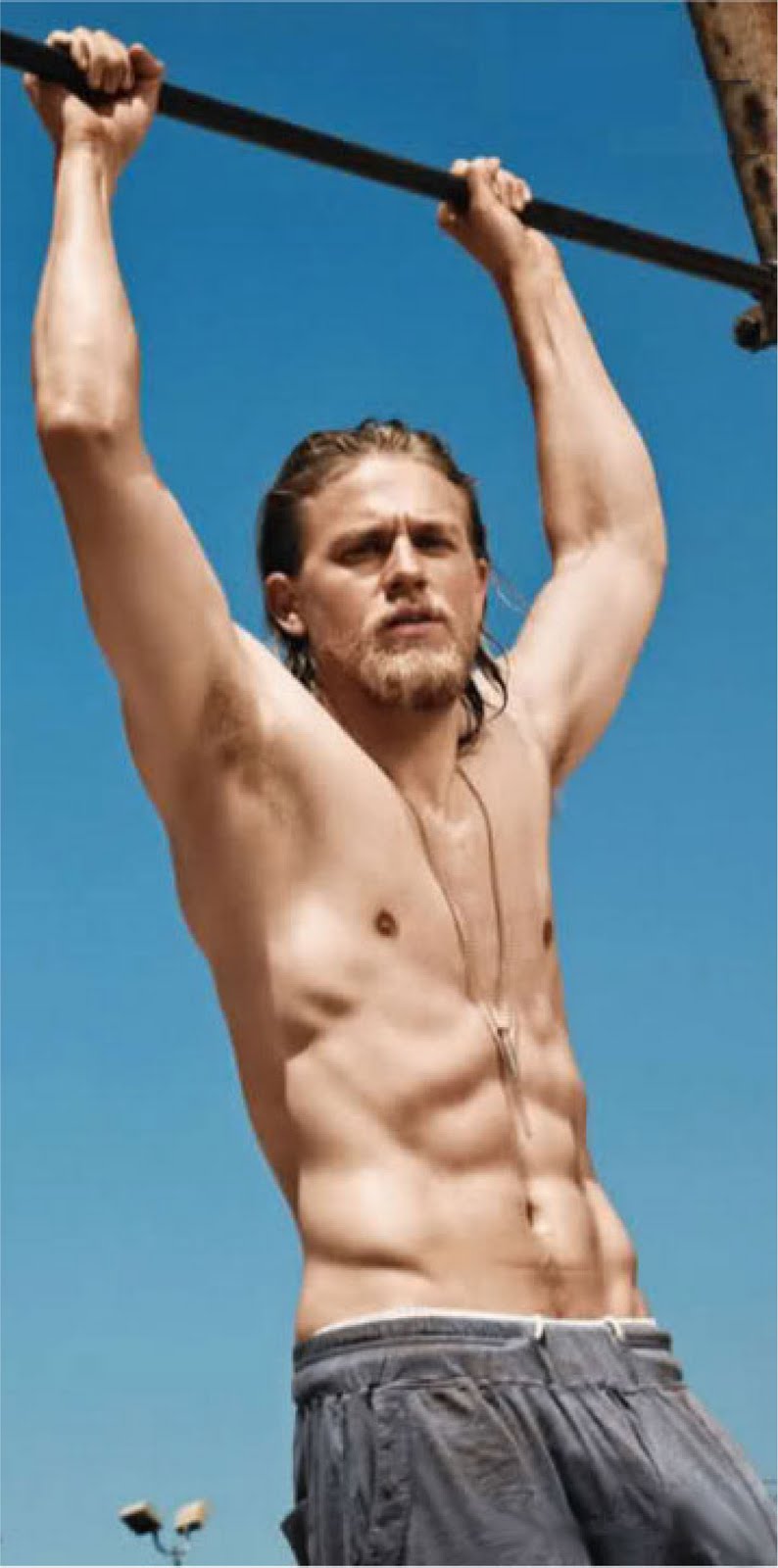 Ron Perlman Shirtless