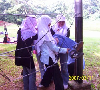 Kumpulan Games OutBound: 95. SPIDER WEB