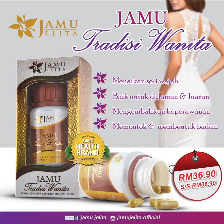 JAMU TRADISI WANITA 60 KAPSUL | BEAUTY KIOSK