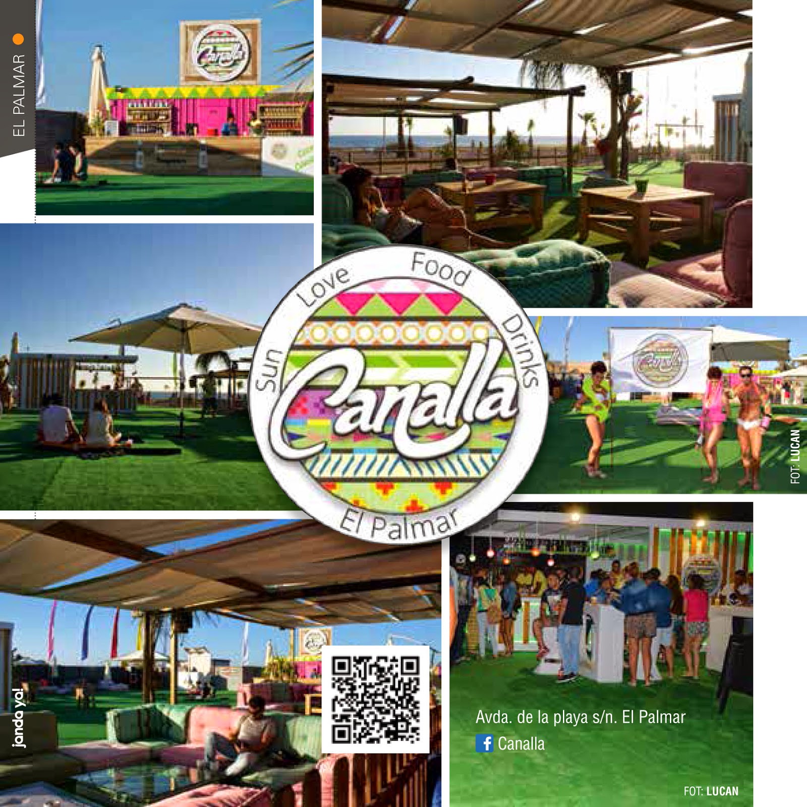 El Canalla - El Palmar - i Janda Conil - Vejer - Playa el Palmar ...