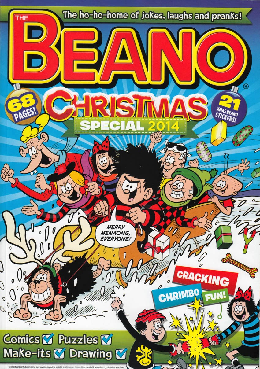 BLIMEY! The Blog of British Comics: Christmas comes early to Beanotown!