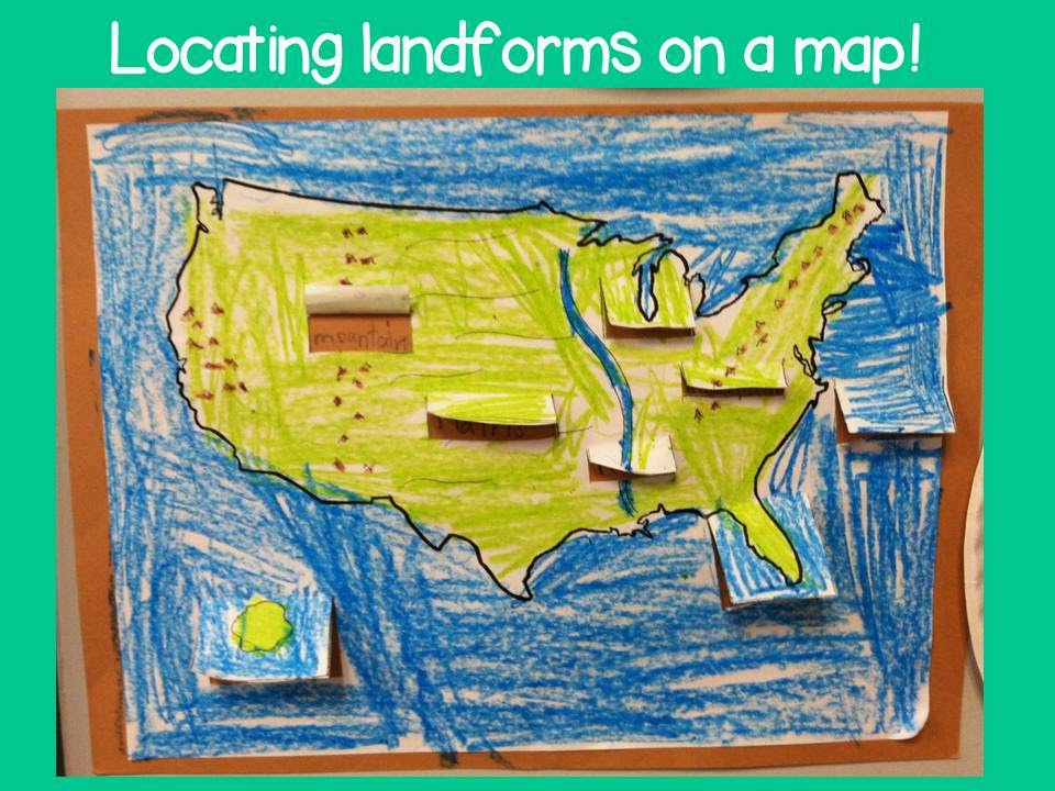 First Grade with a Cherry on Top: Geography with technology!