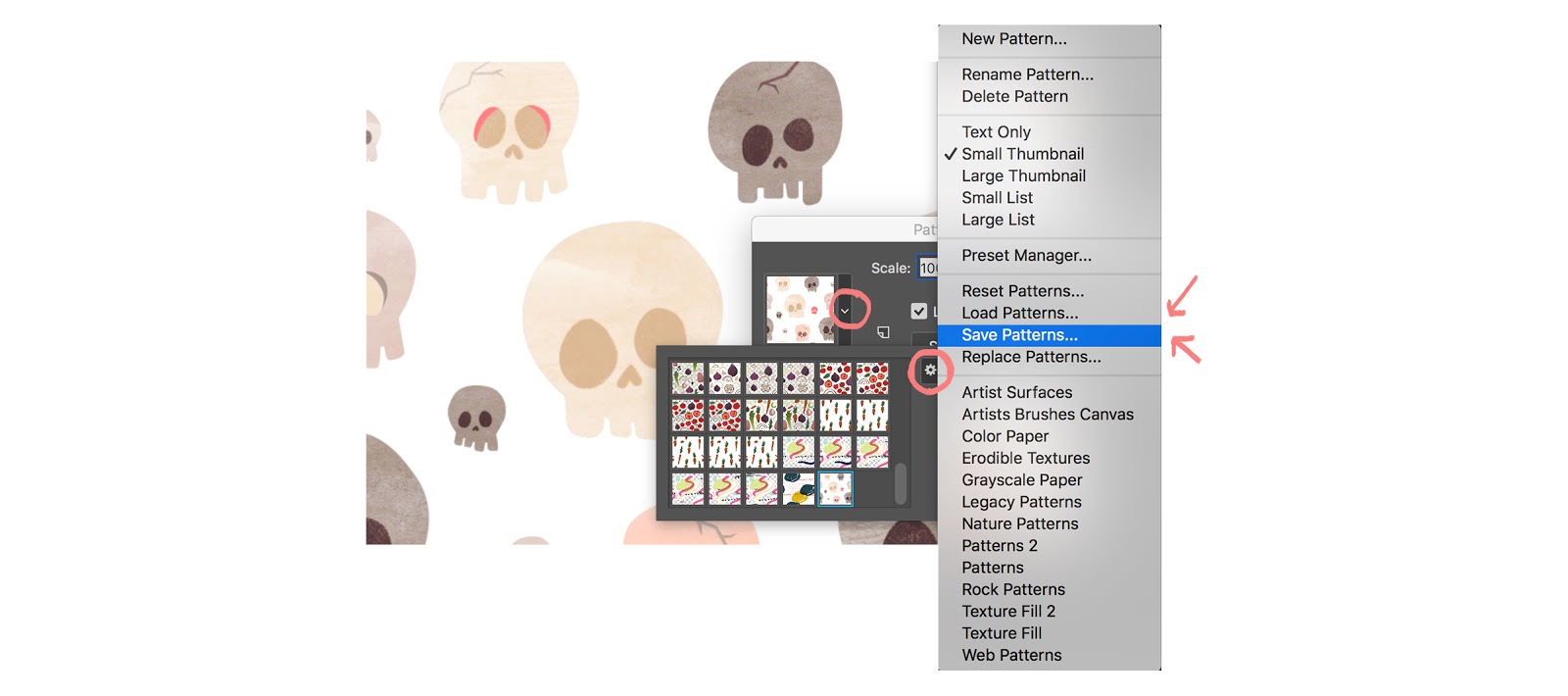 Polly Vadasz: Repeat Pattern Tutorial