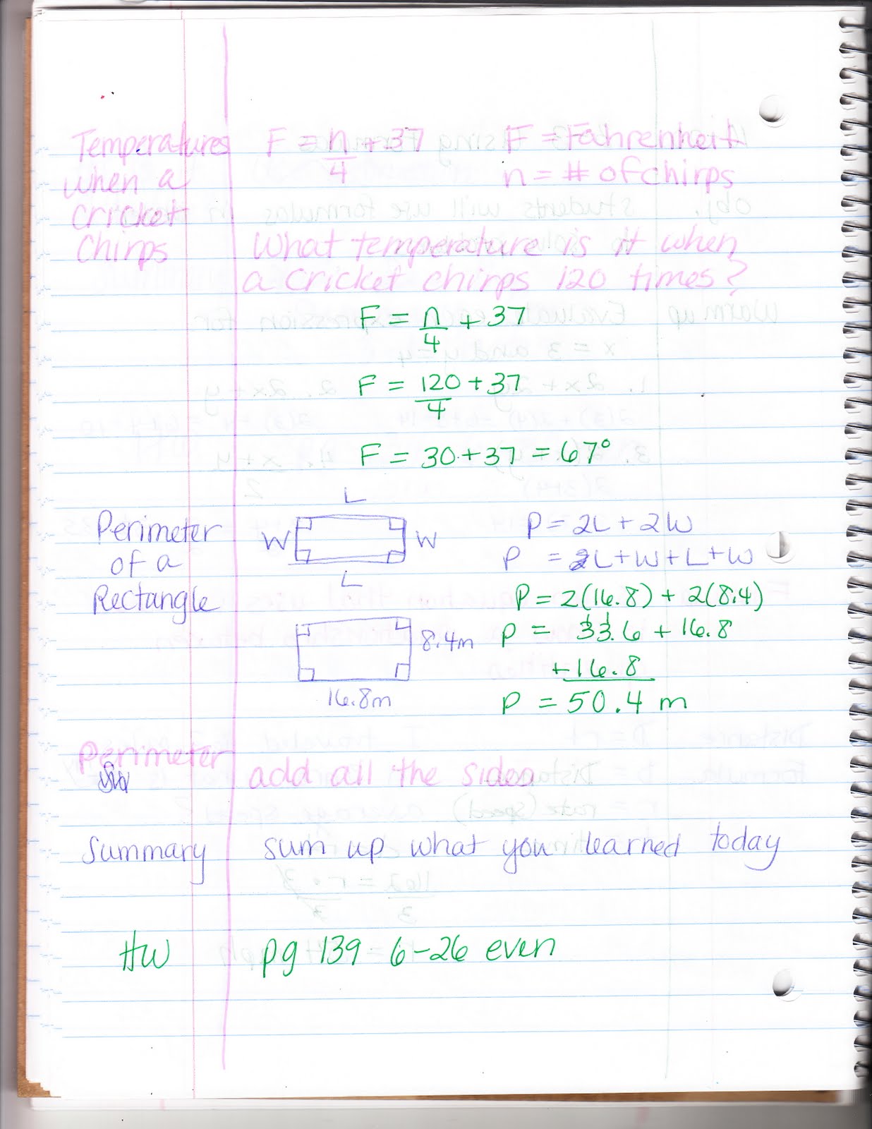 Ms. Jean's Classroom Blog: 3-3 Using Formulas