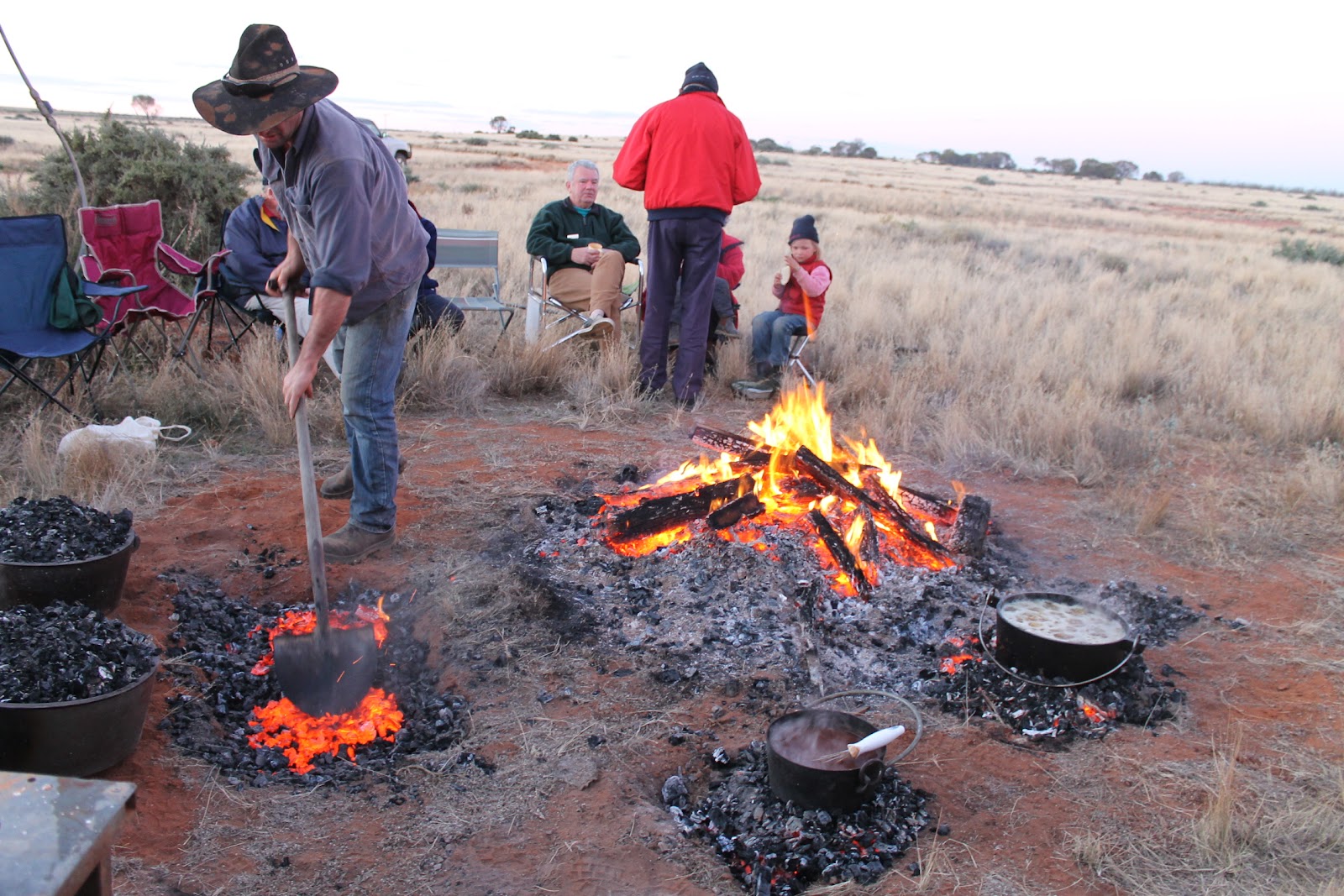 Camp oven cooking for the RFDS - The Shady Baker