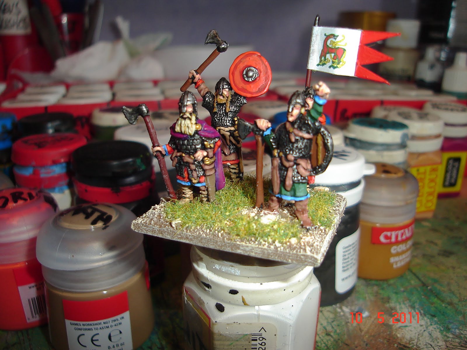 Kevs wargames Cabin: Strelets Saxons Pics