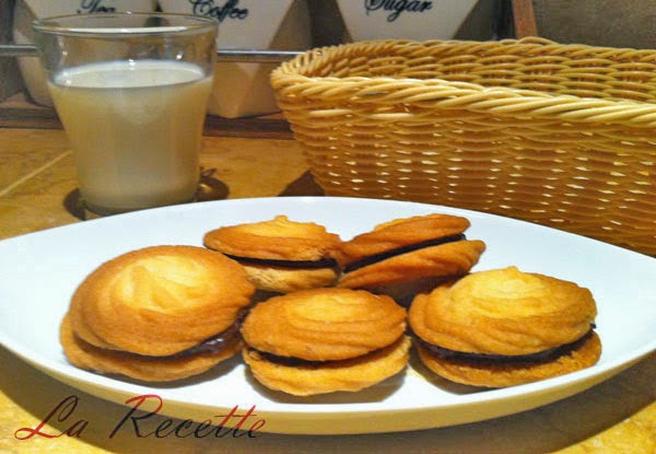 Recette biscuits fourrés au chocolat ~ La Recette