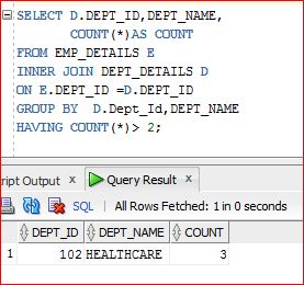 SQL ,Data Warehouse and Testing Concepts: SQL / ORACLE- Scenario Based ...