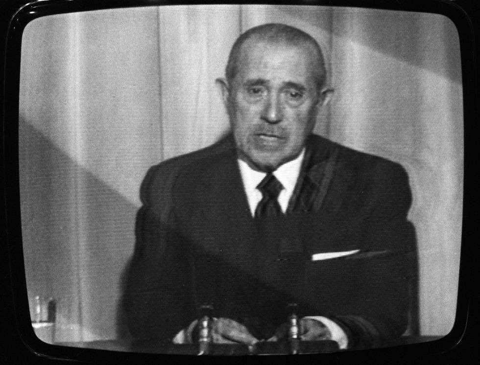 Carlos Arias Navarro. 191º Presidente en 1974-1975, 192º en 1975, y ...