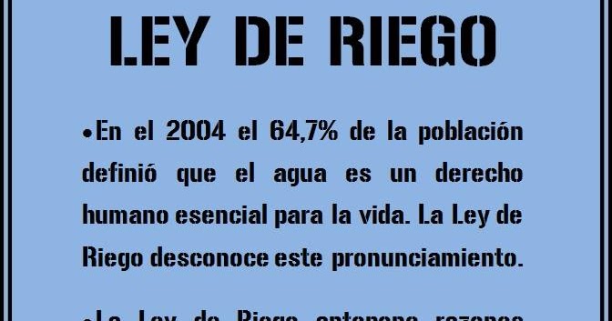 la fragua periodico obrero: PRIVATIZACION DEL AGUA