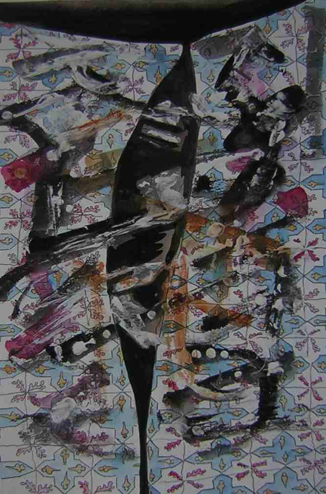 Peter Kreet Art: Watercolour sketches for Fragments of Memory. Portugal