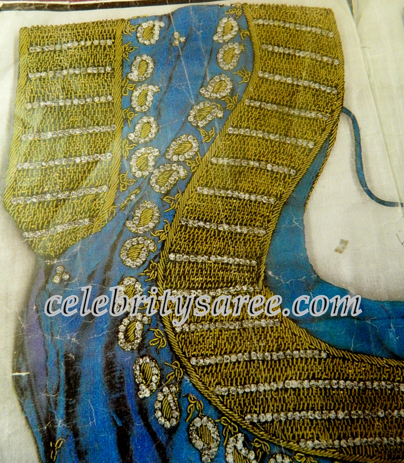 Kundan, Spring and Stone Work Designs Catalog - Saree Blouse Patterns