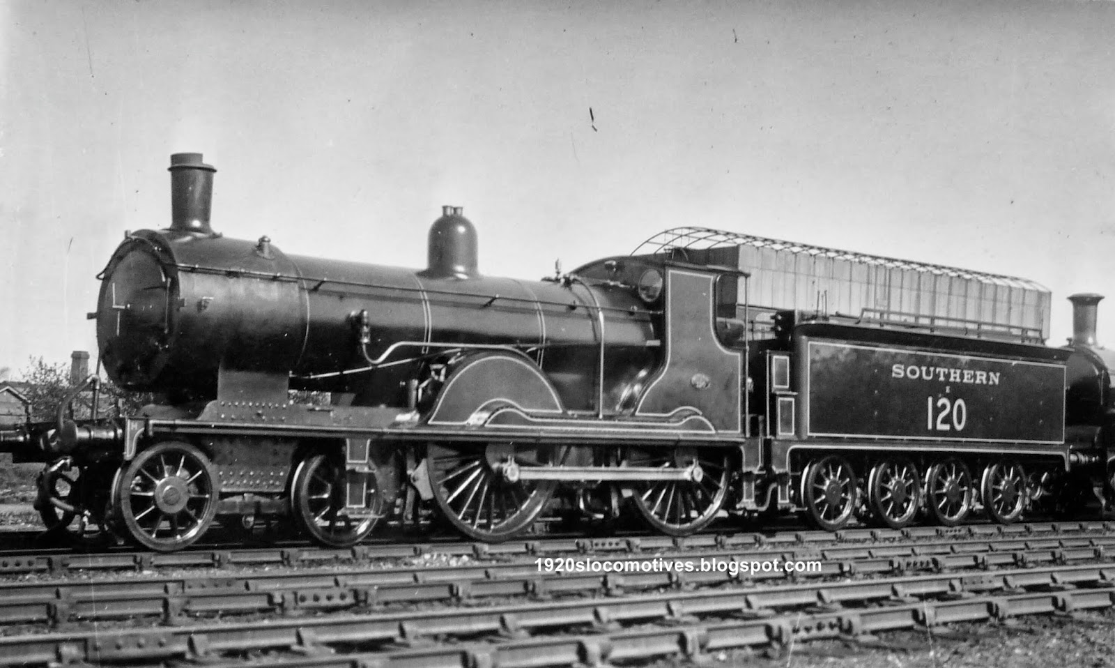 Steam Locomotives - 1920s: Southern Locomotives, 1920s.