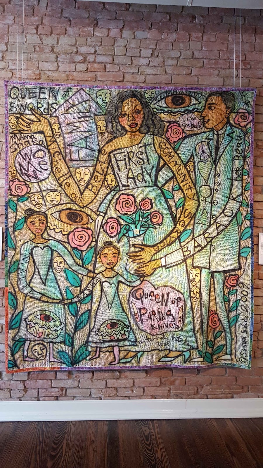 the stunning quilts of artist Susan Shie