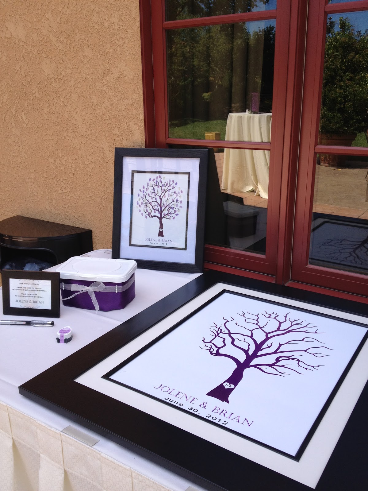 Floralisa Weddings and Events: DIY: Fingerprint Tree