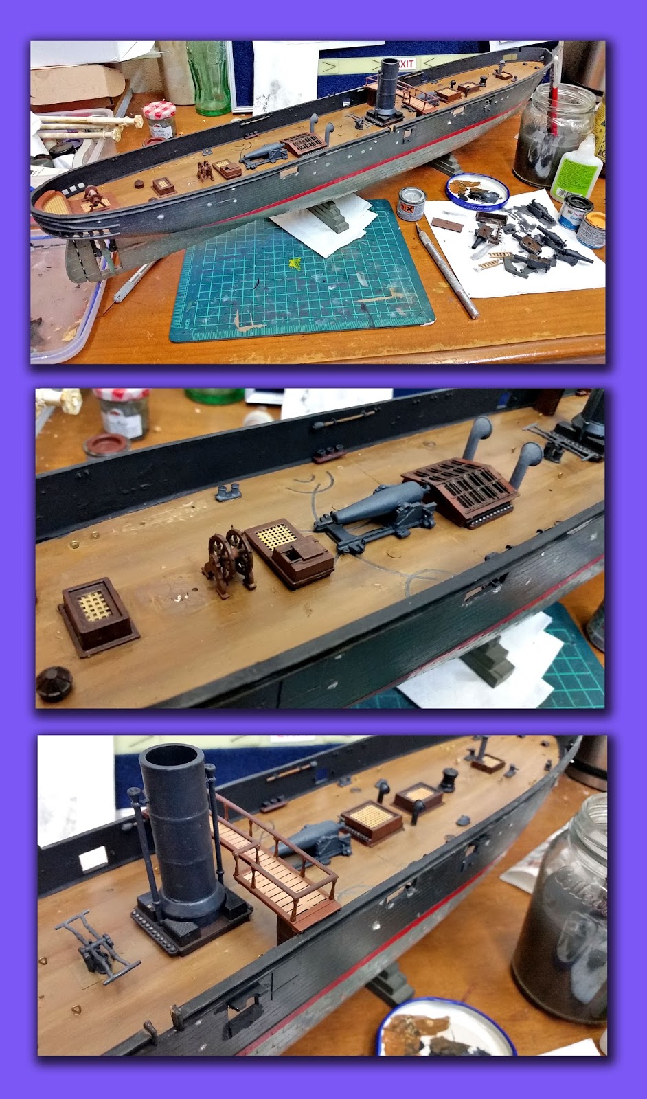 Maritime Model Museum: MODEL RESTORATION OF CSS ALABAMA