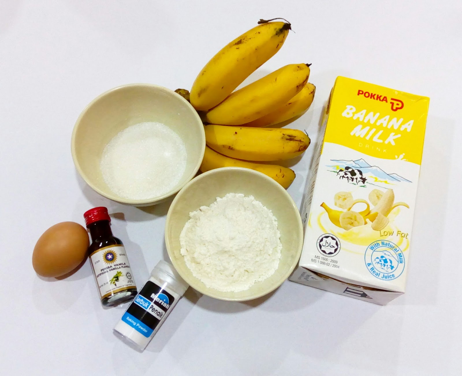 Resepi POKKA Banana Pancake Mudah Dan Sedap