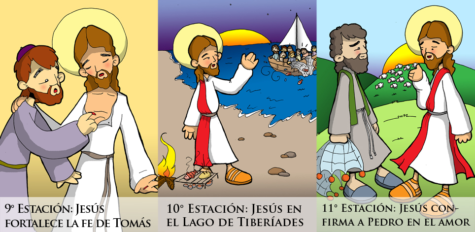 IMÁGENES PARA DESCARGAR: VÍA LUCIS EN IMÁGENES PARA NIÑOS