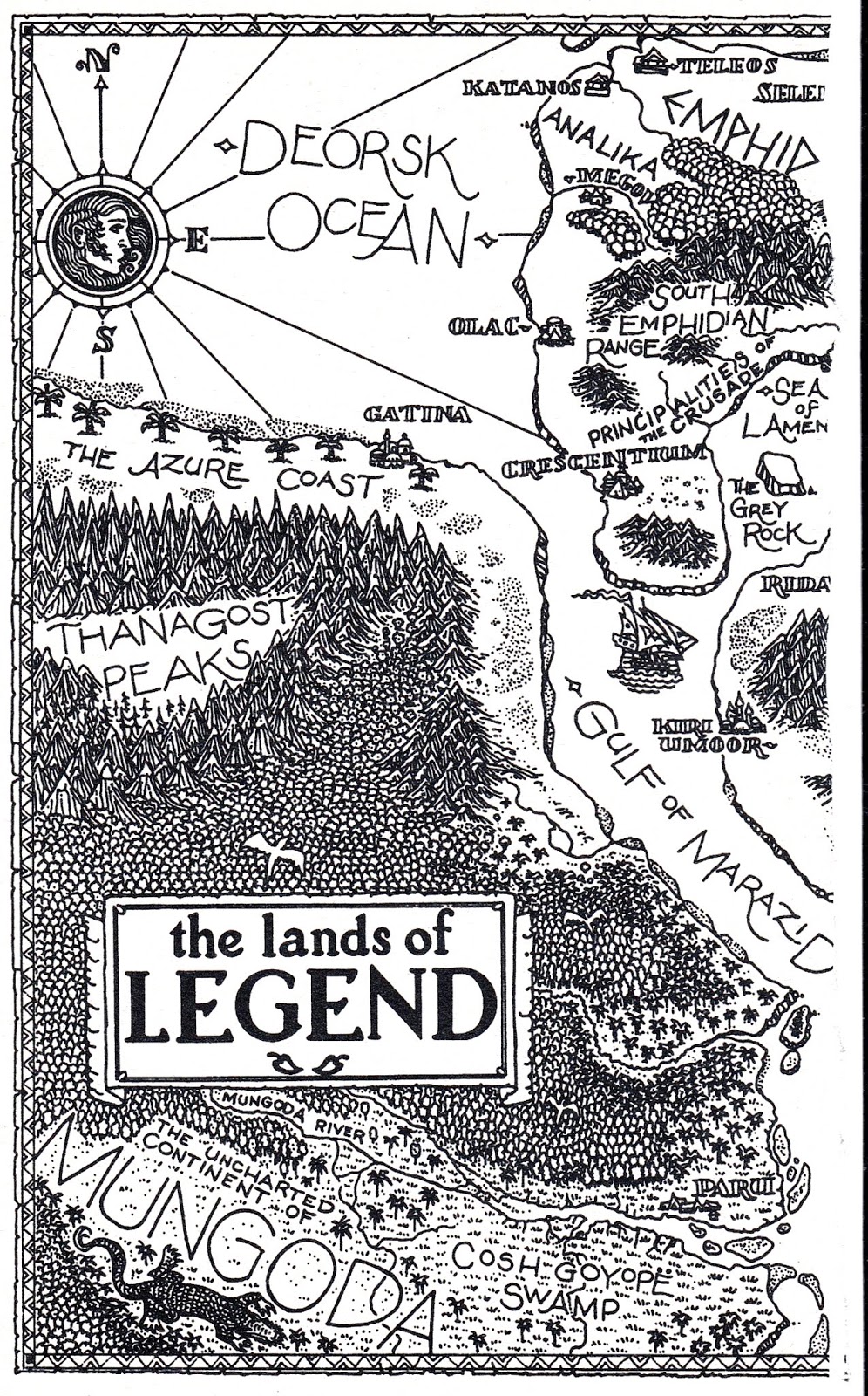The Gallery: Art of Russ Nicholson: Maps, maps, maps...