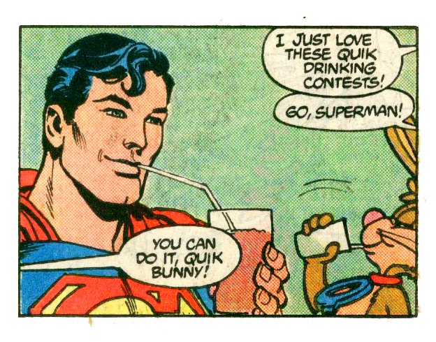Gone & Forgotten: SUPERMAN MEETS THE QUIK BUNNY