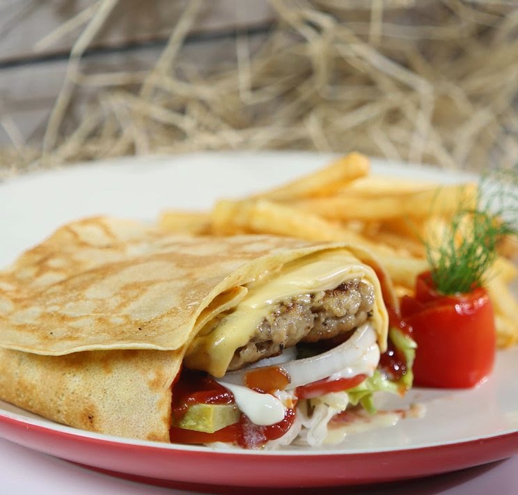 Resep Membuat Crepe Burger Tempe | Aneka Resep Makanan