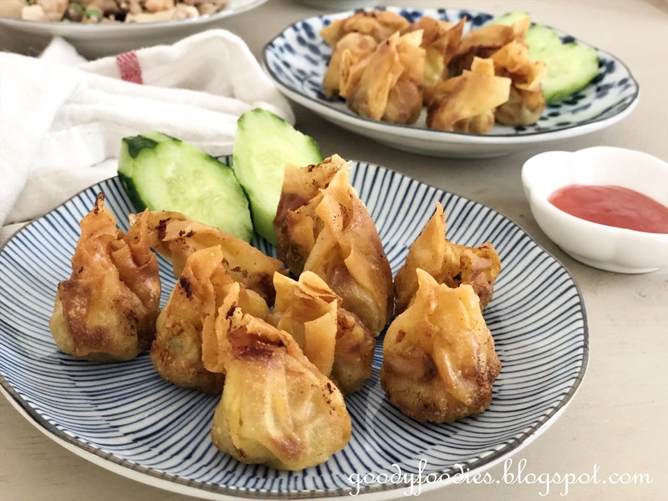 GoodyFoodies: Recipe: Fried Wantan 炸云吞
