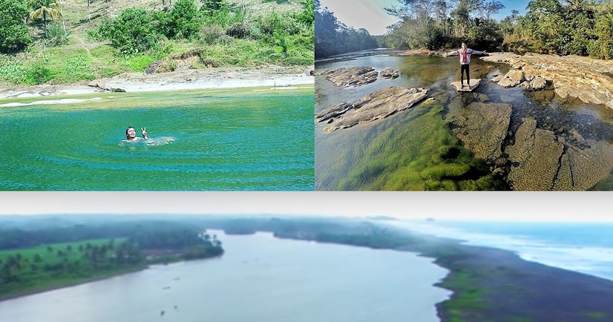 Pesona Muara Sungai Cimedang Tasikmalaya