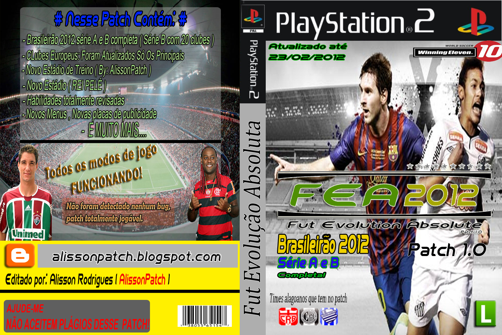 .: BOMBA PATCH 2012 e 2013 ps2