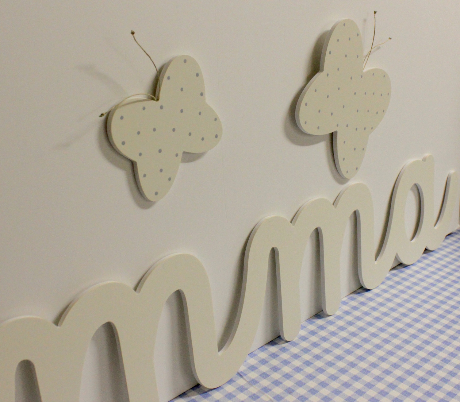 Letras infantiles para la pared